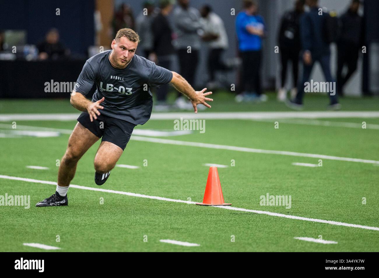 Houston's Michael Batton runs a drill during the Big 12 Conference's ...