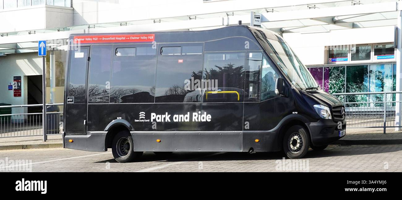 Mini Bus Park and Ride service from Essex County Council Waltham car ...