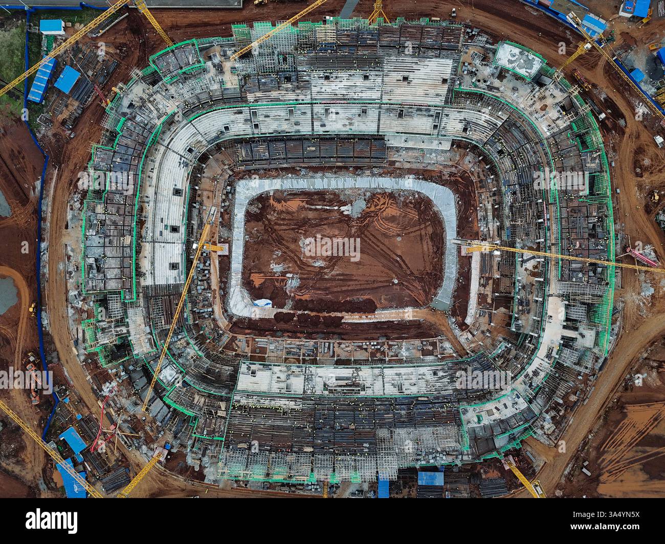 Nairobi. 18th Mar, 2025. An aerial drone photo taken on March 18, 2025 ...