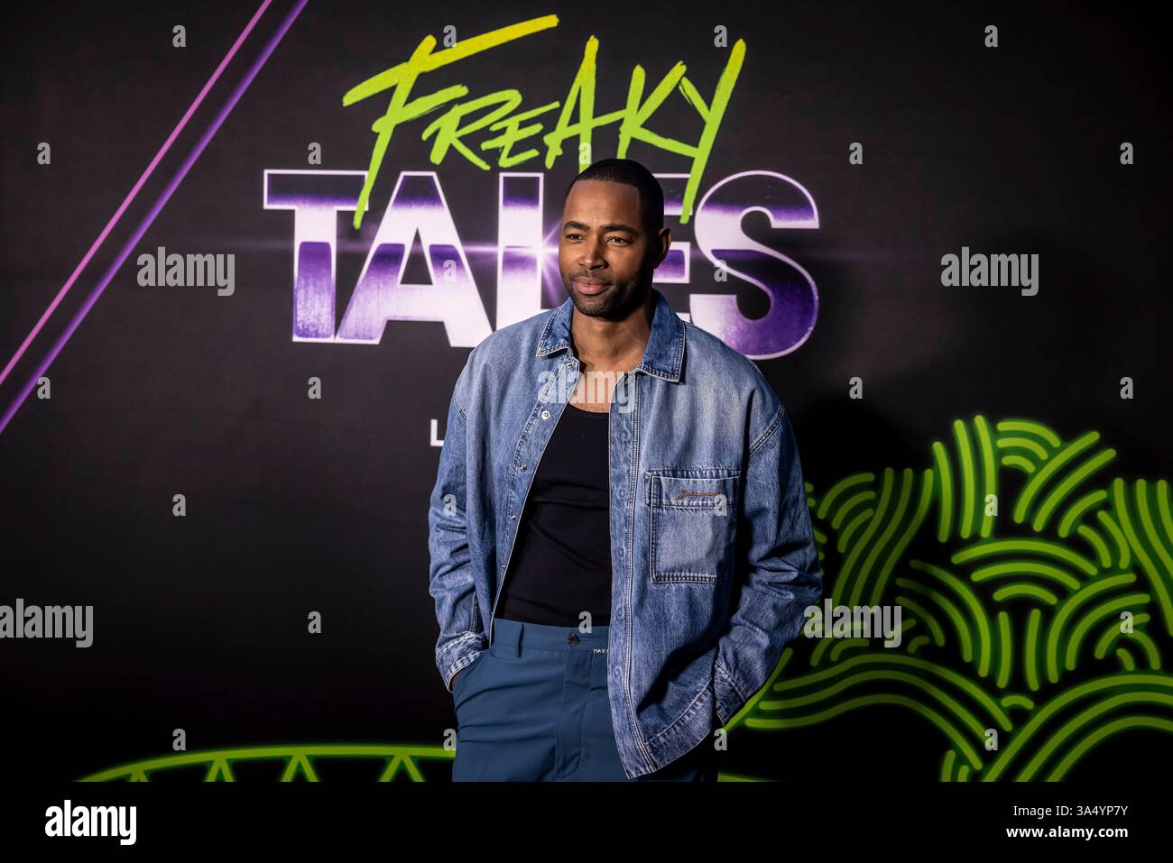 Actor Jay Ellis poses on the red carpet during the Oakland Premiere of ...