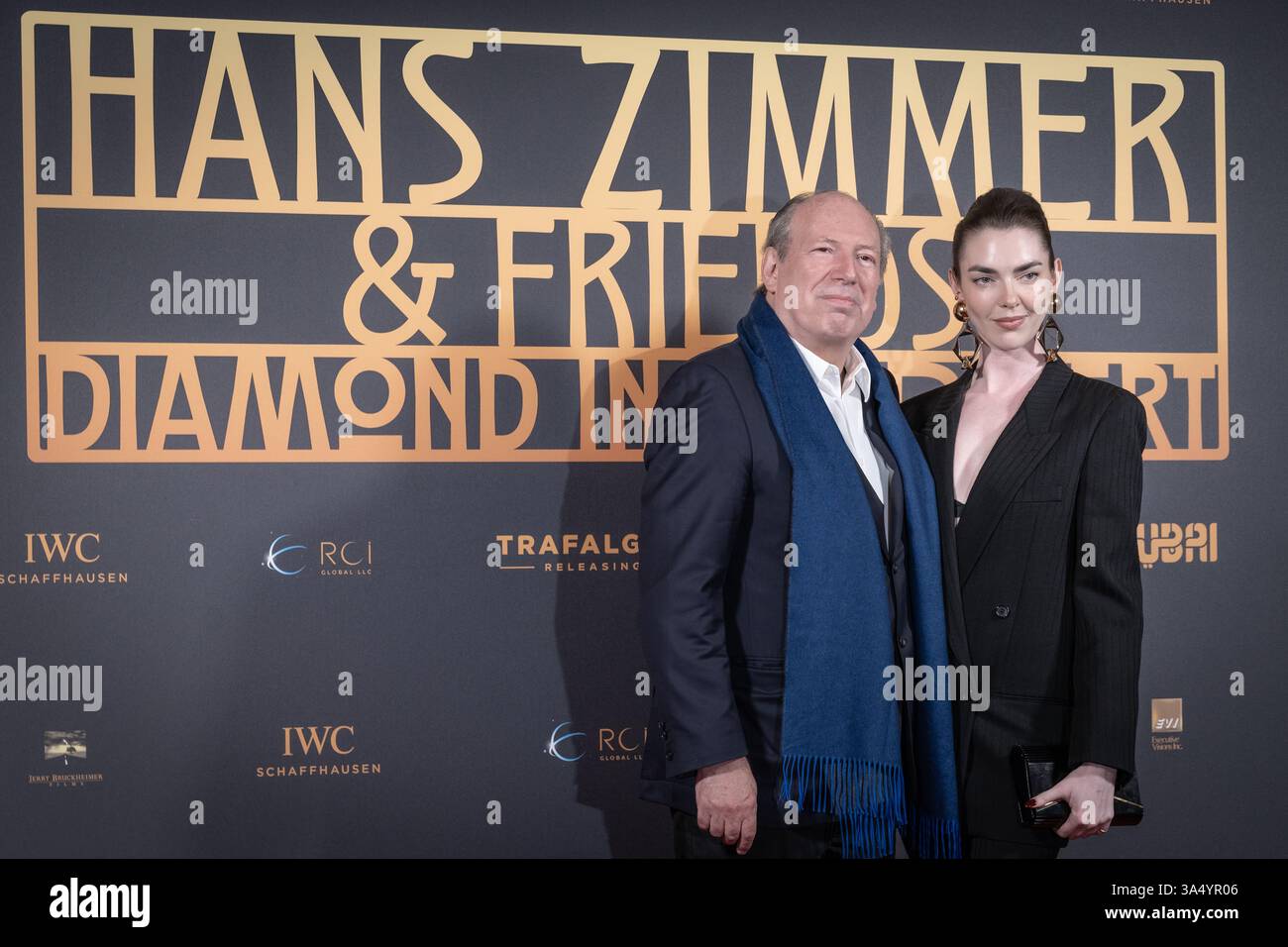 (pictured L-R) Hans Zimmer and Zoe Zimmer. ‘Hans Zimmer & Friends ...