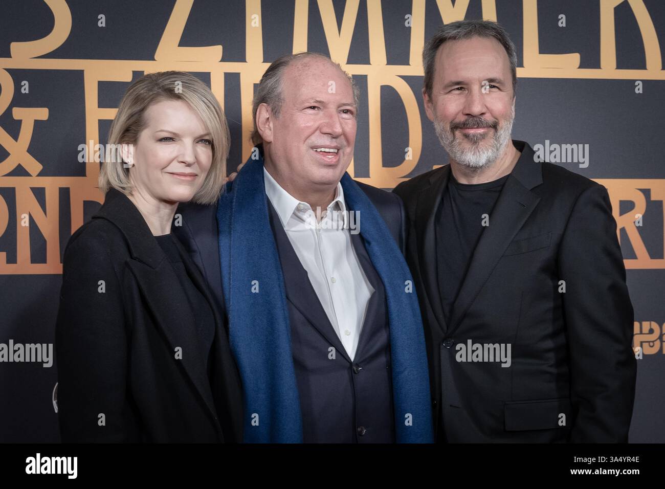 (pictured L-R) Tanya Lapointe, Hans Zimmer and Denis Villeneuve. ‘Hans ...