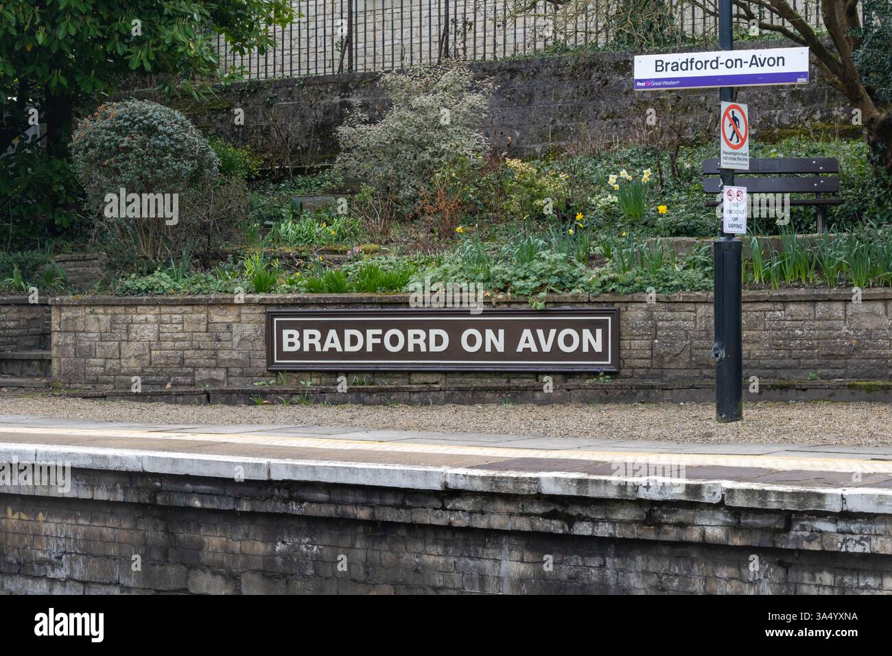 Bradford-on-Avon Train Station, Wiltshire, UK Stock Photo - Alamy
