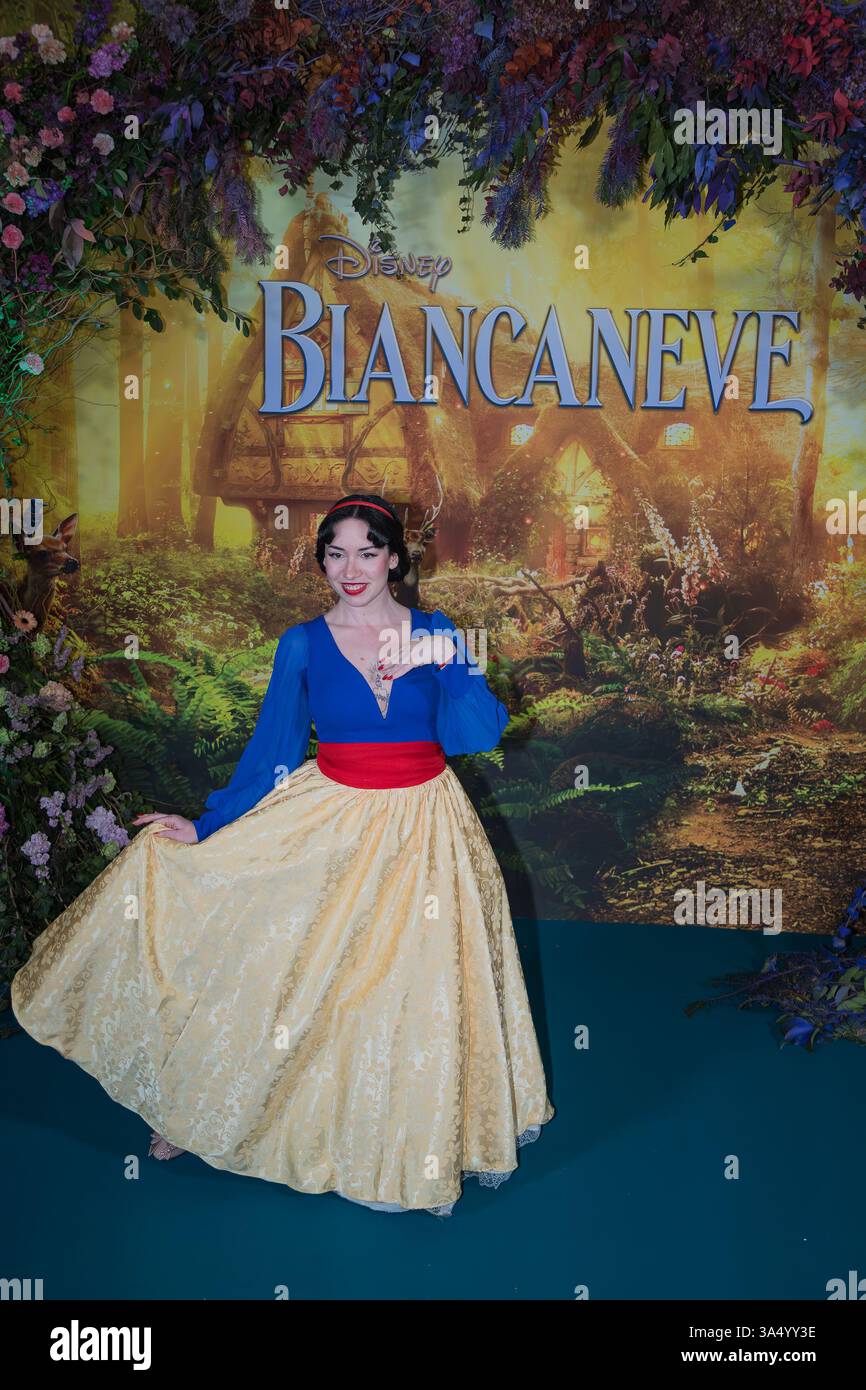 Guest during the News PHOTOCALL OF THE MOVIE " BIANCANEVE " on March 19 ...