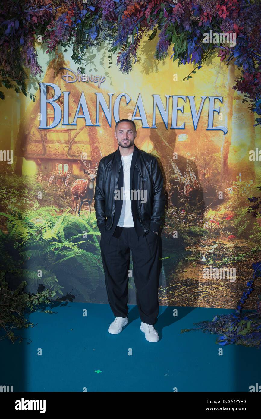 Danilo Dambrosio during the News PHOTOCALL OF THE MOVIE " BIANCANEVE ...