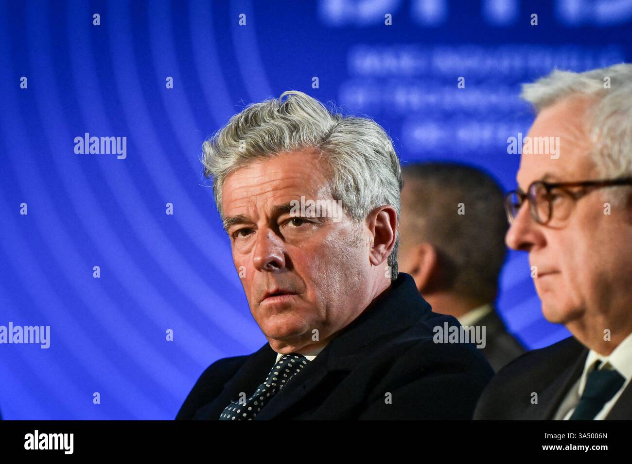 Paris, France. 20th Mar, 2025. Philippe Oddo, French banker, Managing ...