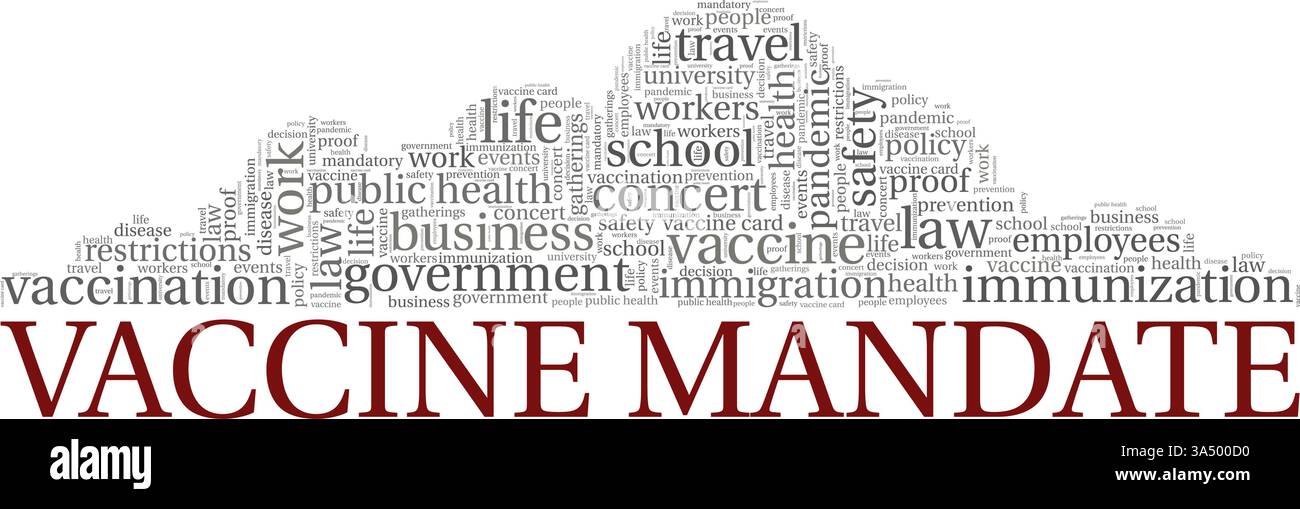 Vaccine mandate Stock Vector Images - Alamy