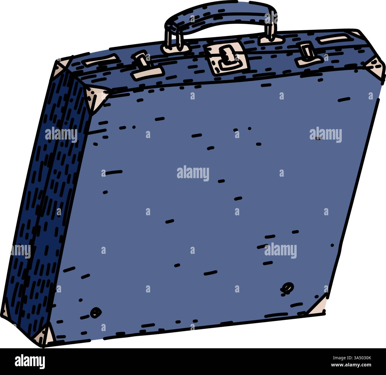 classic briefcase sketch hand drawn vector Stock Vector Image & Art - Alamy
