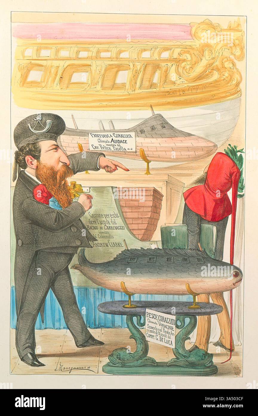 Antonio Manganaro - The Maritime Exhibition visited by Dante and Virgil ...