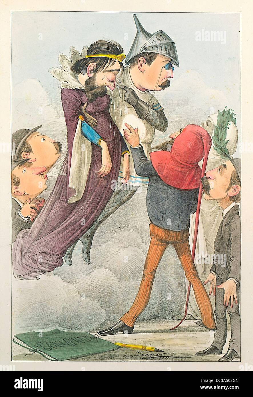 Antonio Manganaro - The Maritime Exhibition visited by Dante and Virgil ...