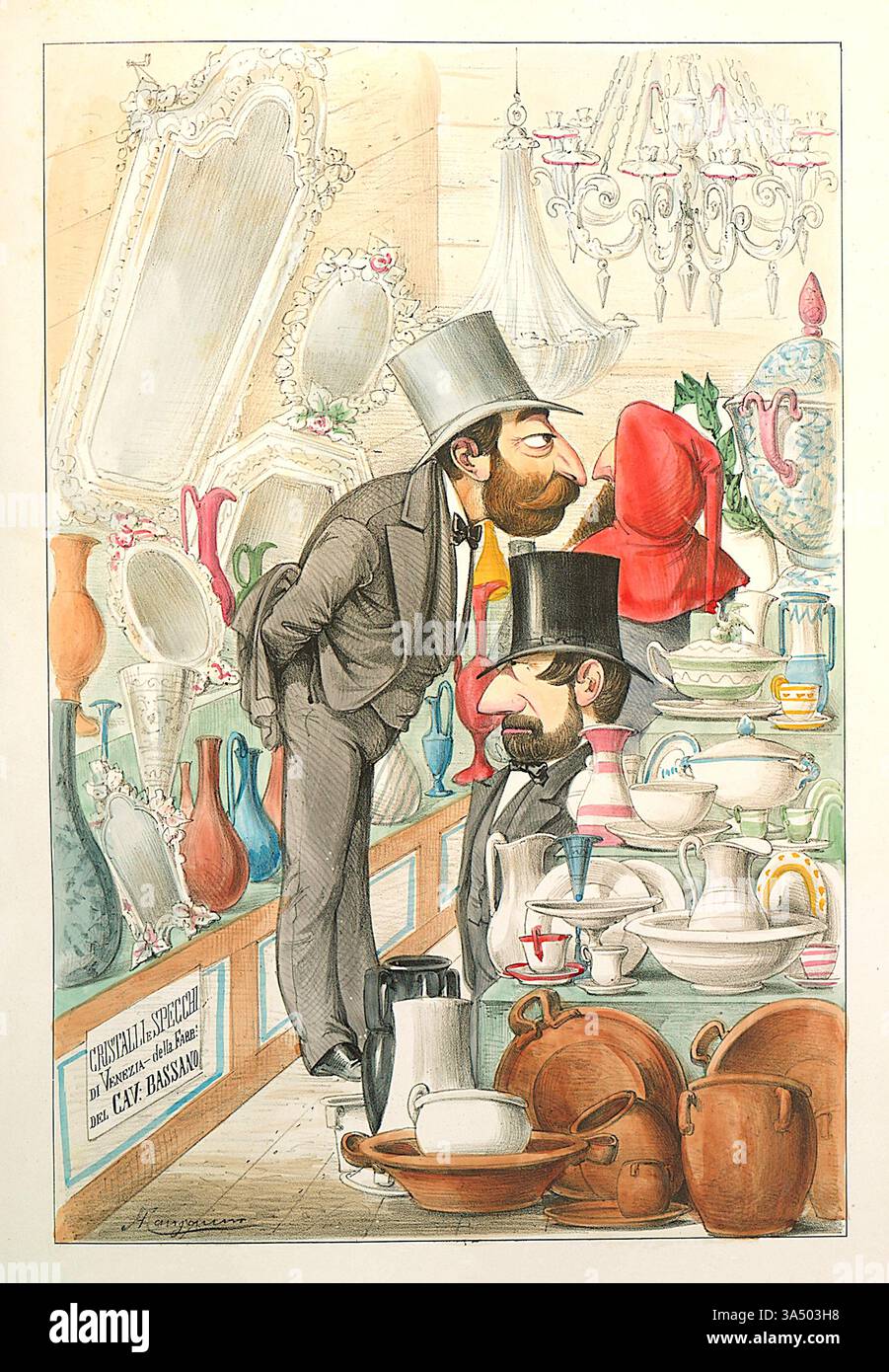 Antonio Manganaro - The Maritime Exhibition visited by Dante and Virgil ...