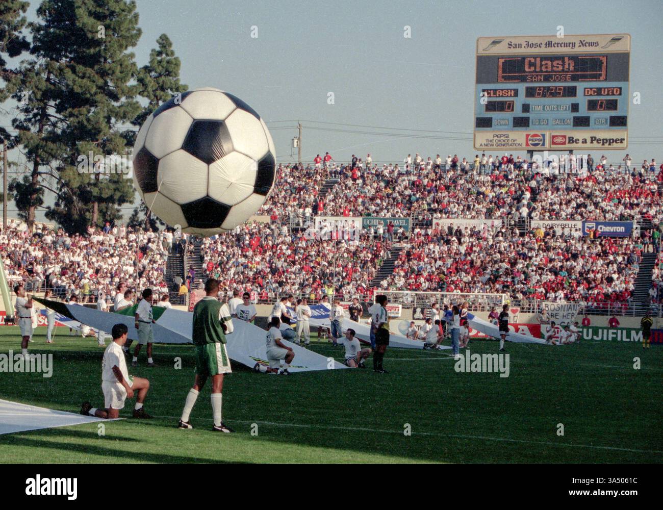 1996 First MLS game April 6 1996 San Jose Clash vs. D.C. United ...