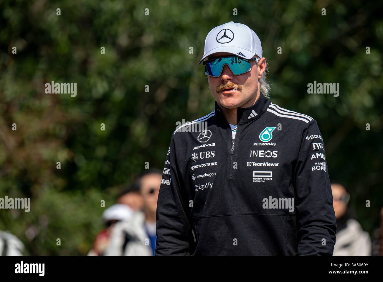 Shanghai, China, 20 Mar 2025, Valtteri Bottas, The reserve driver for ...