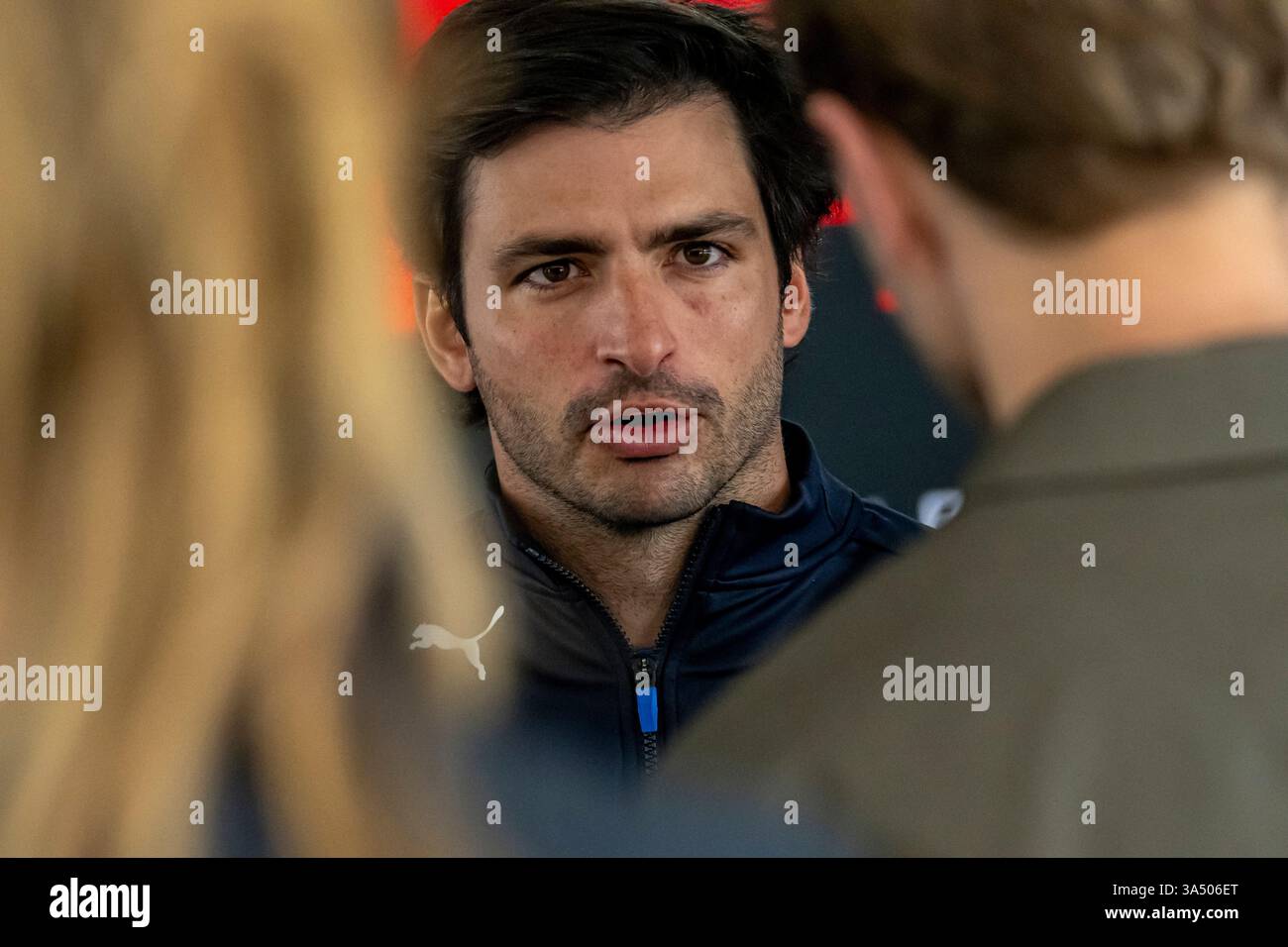 Shanghai, China, 20 Mar 2025, Carlos Sainz, from Spain competes for ...