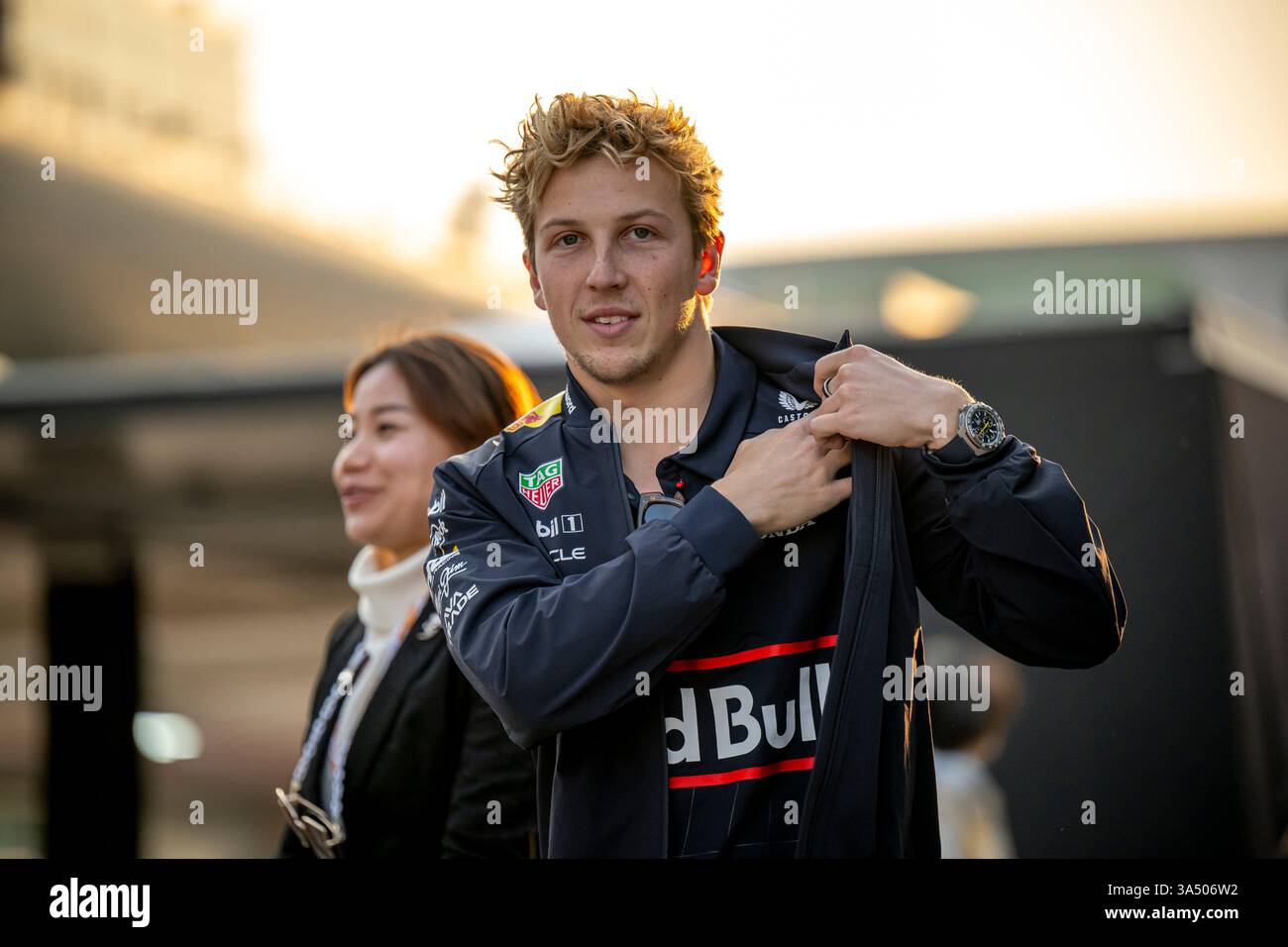 Shanghai, China, 20 Mar 2025, Liam Lawson, from New Zealand competes ...