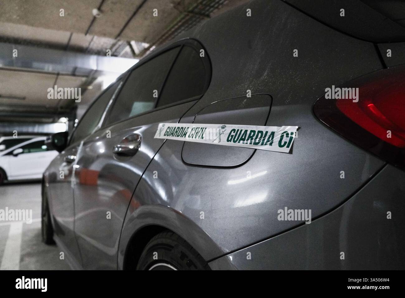 Madrid, Spain 12 19 2024: A sports Mercedes car is Seized and ...