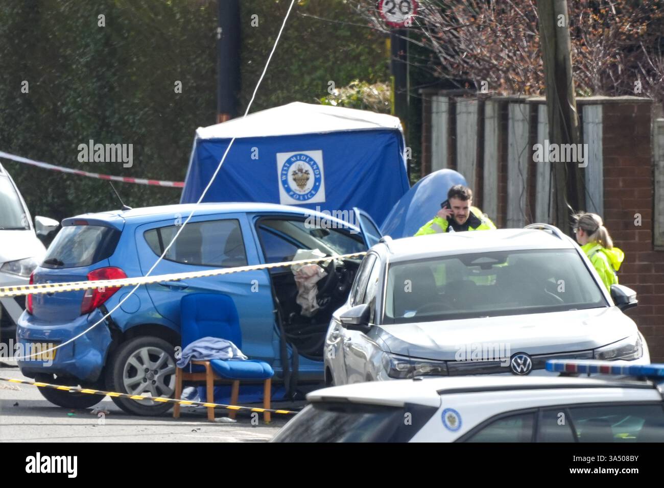 Hollyfield Road, Sutton Coldfield 20th March 2025: An elderly man has ...