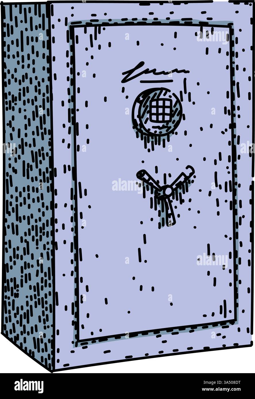 protection safe sketch hand drawn vector Stock Vector Image & Art - Alamy