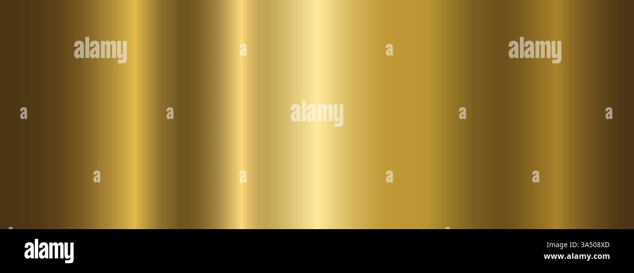 Golden metallic gradient with highlights. A pattern with a shiny ...