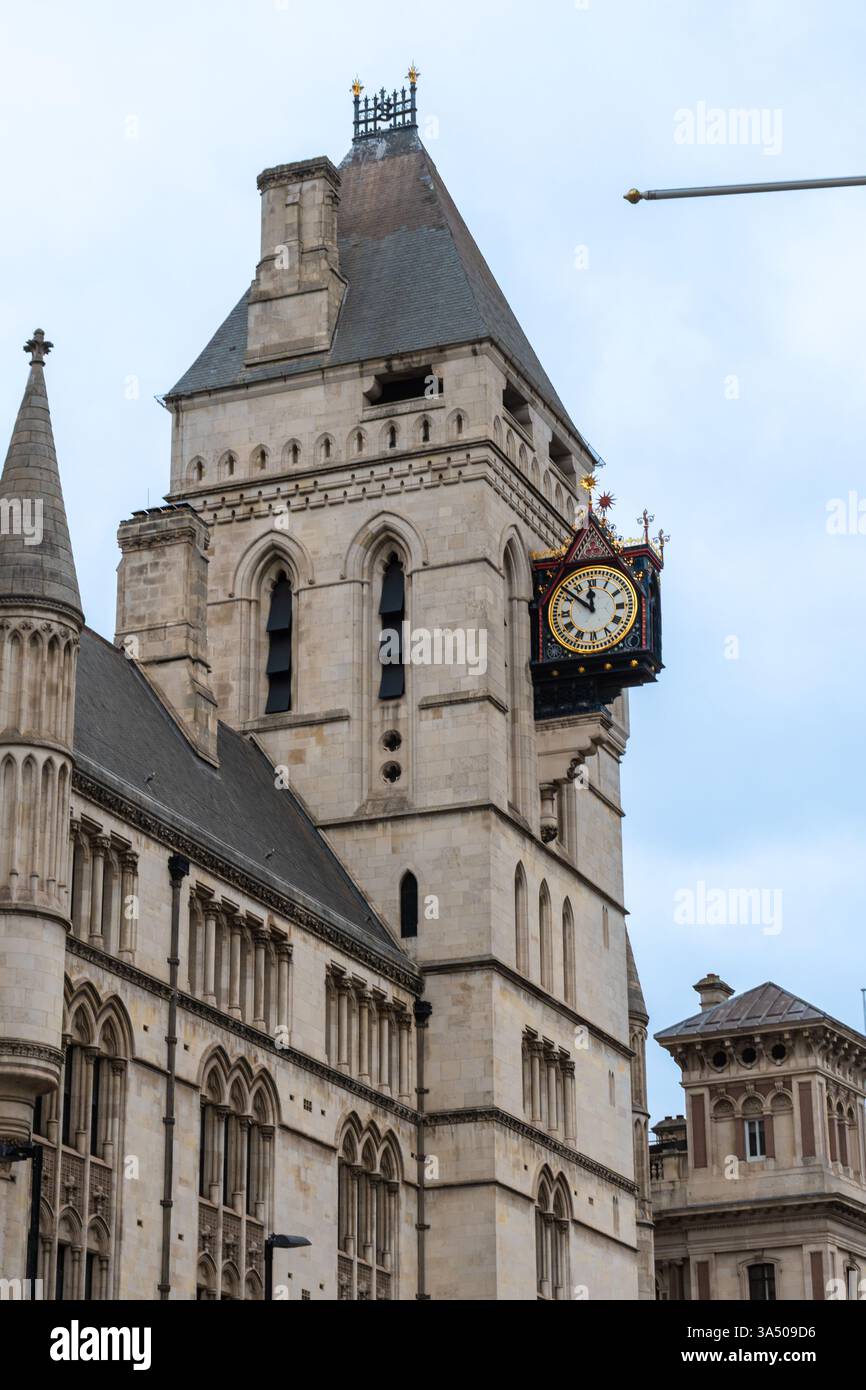 The Royal Courts of Justice, also called the Law Courts, court building ...