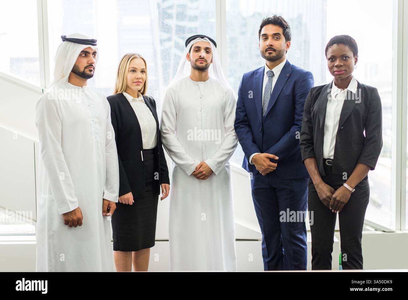 Multiracial group of business people having a meeting in a office ...