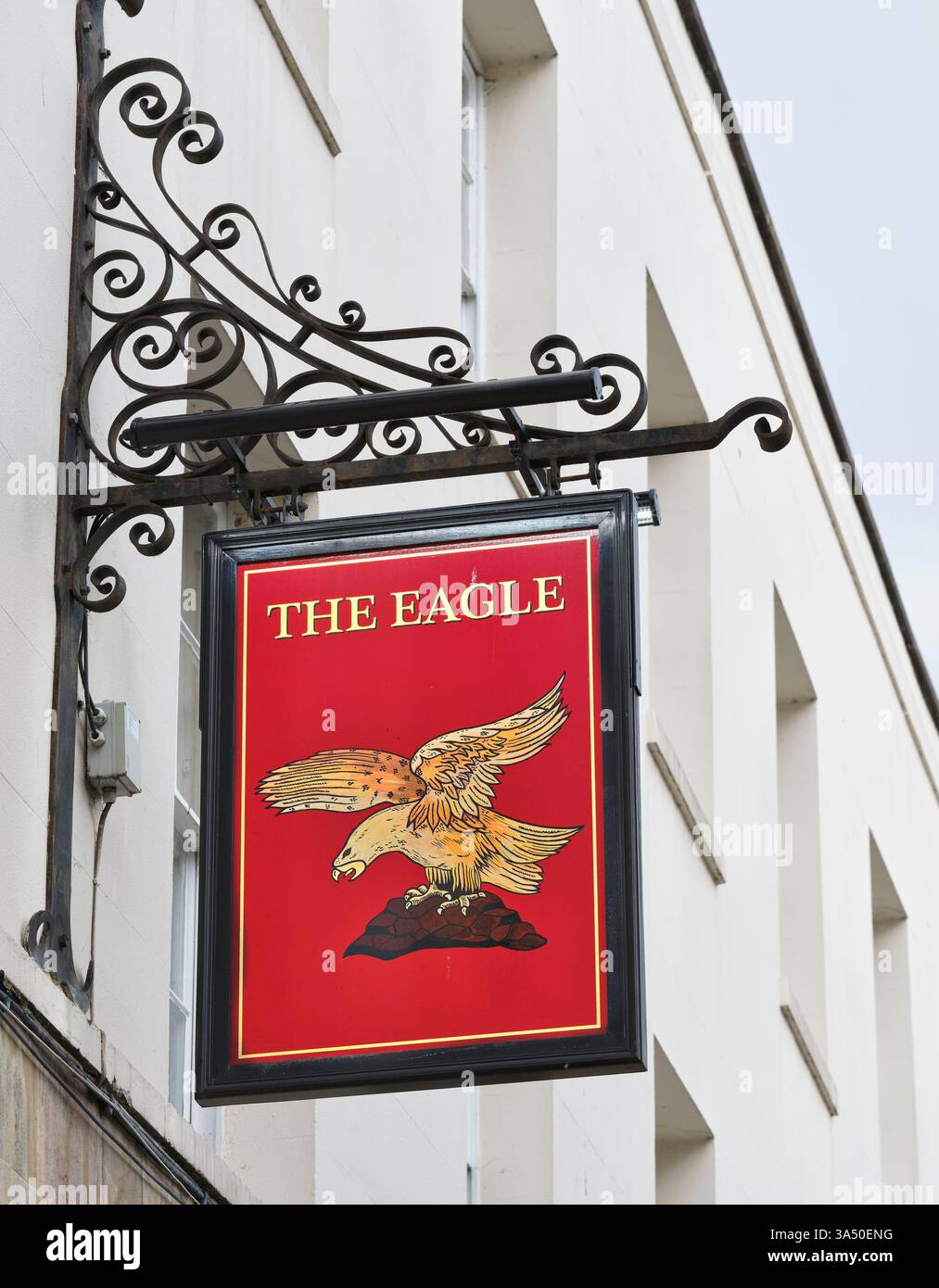 The Eagle pub and restaurant at Cambridge, England Stock Photo - Alamy