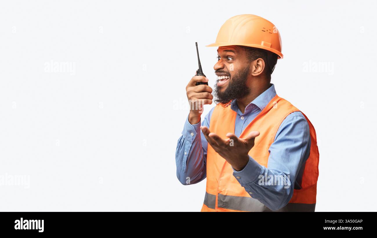Job on radio male in hi-res stock photography and images - Alamy