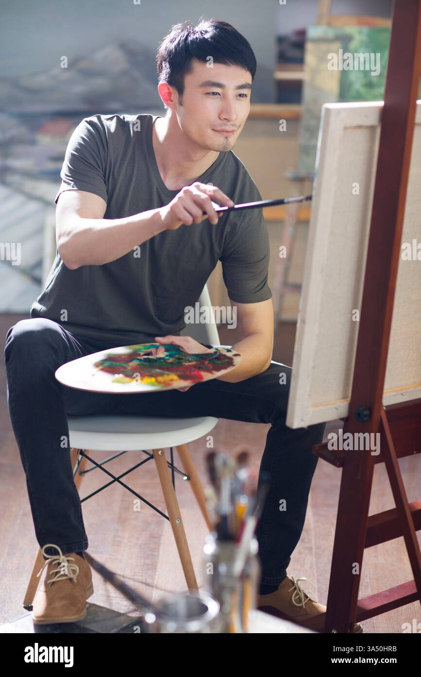 Modern chinese artists hi-res stock photography and images - Alamy