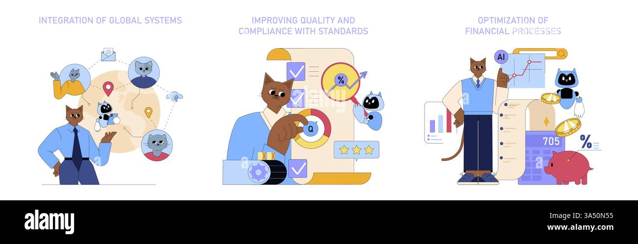 AI enhances global business strategies through system integration ...