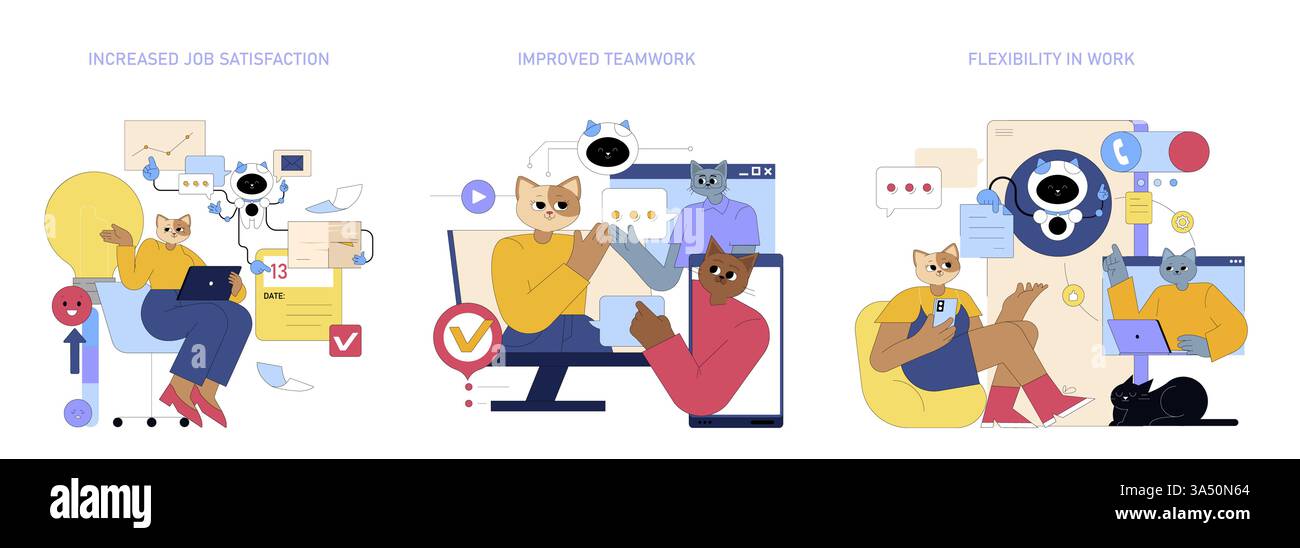 AI assistant transformation in the workplace enhances job satisfaction ...