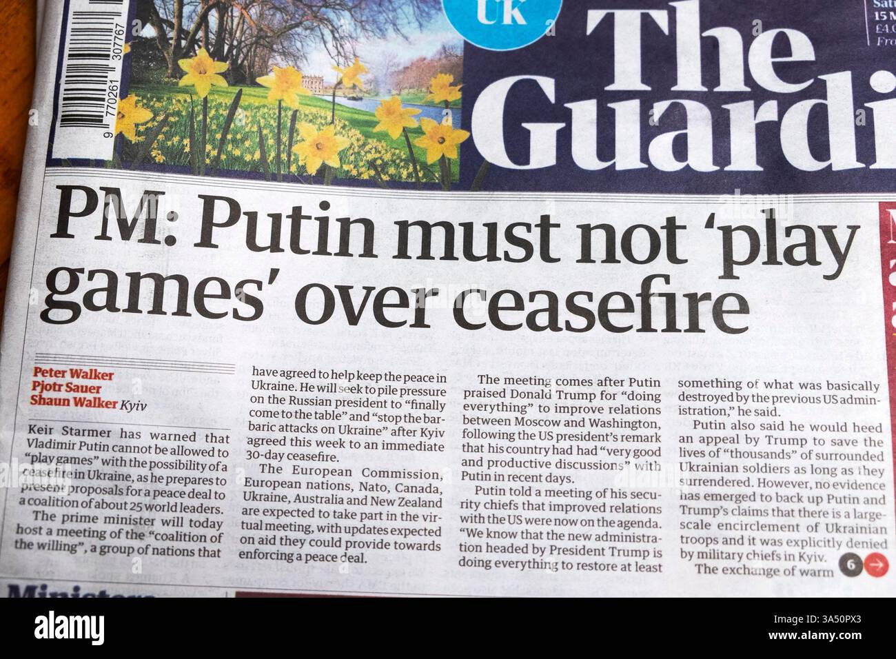 Moscow 2025 putin newspaper hi-res stock photography and images - Alamy