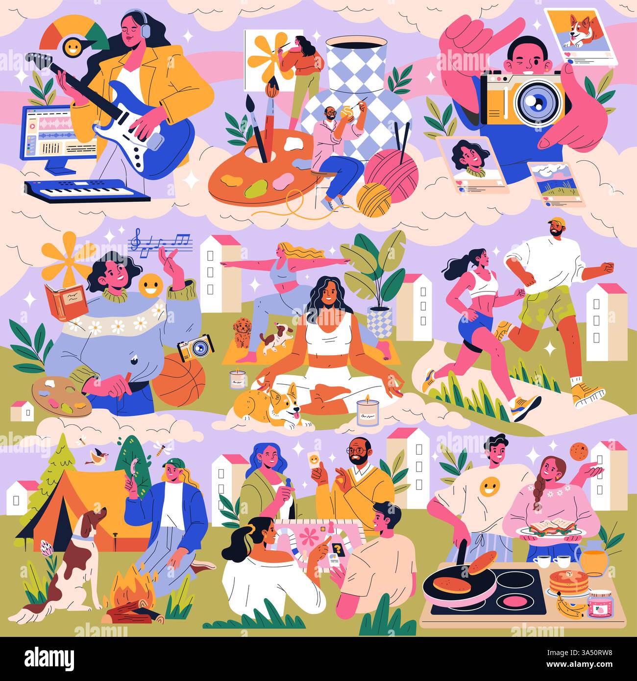 Exploration of hobbies that boost dopamine levels. Individuals engaged ...