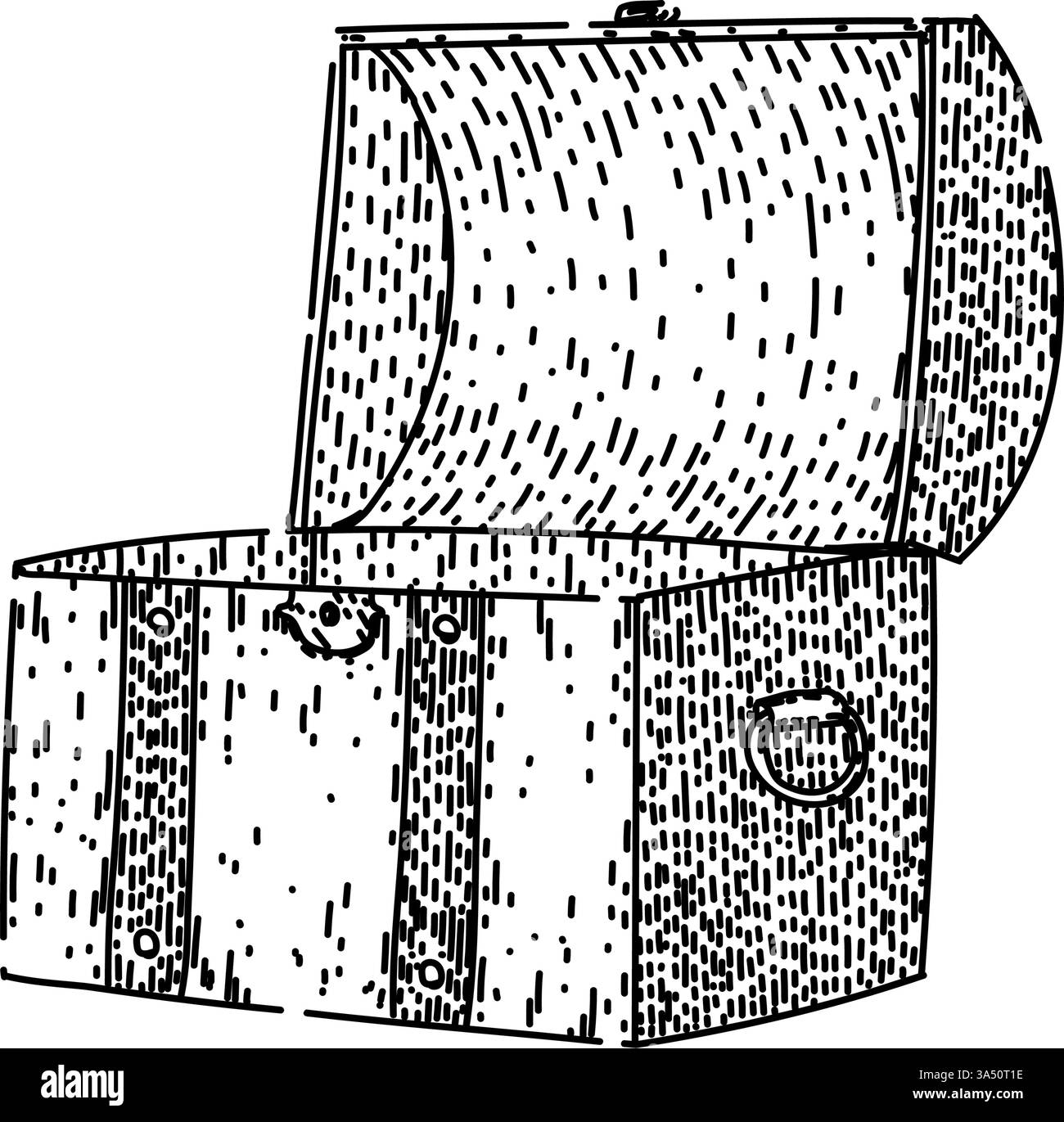 secure antique chest sketch hand drawn vector Stock Vector Image & Art ...