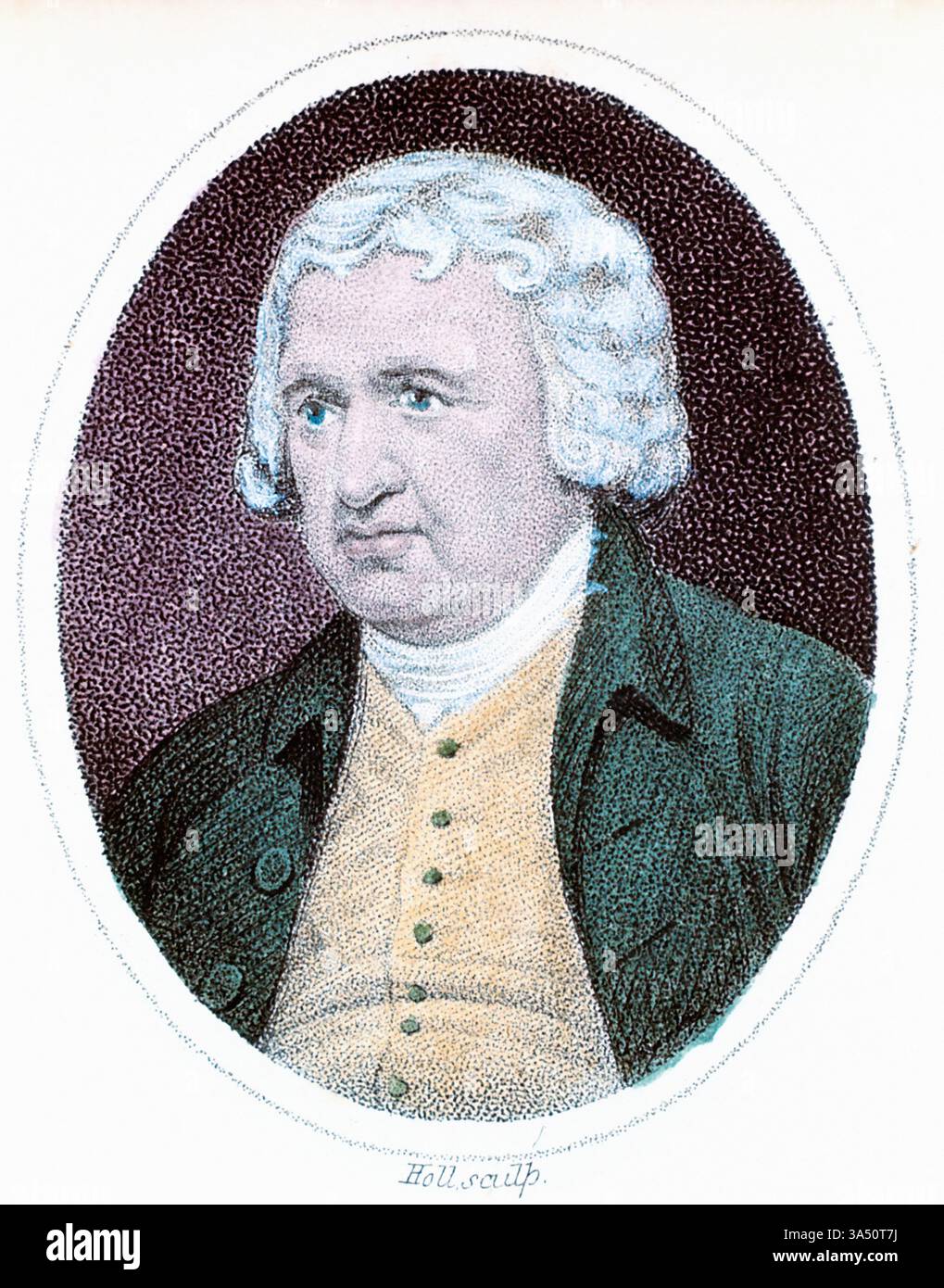 Portrait of Erasmus Darwin (1731-1802 Stock Photo - Alamy