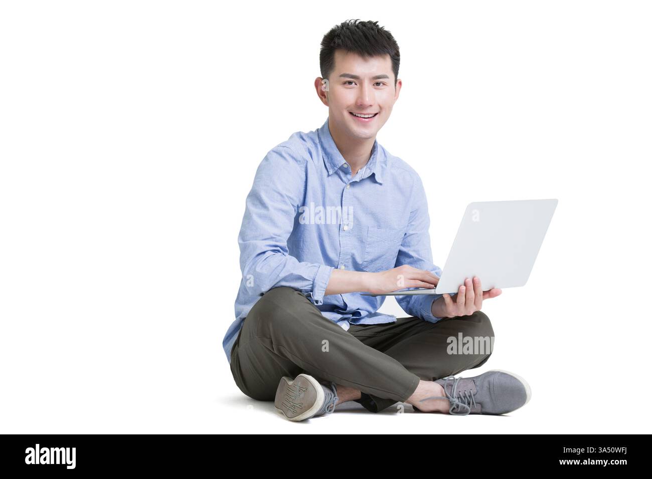 Young man camera using Cut Out Stock Images & Pictures - Alamy