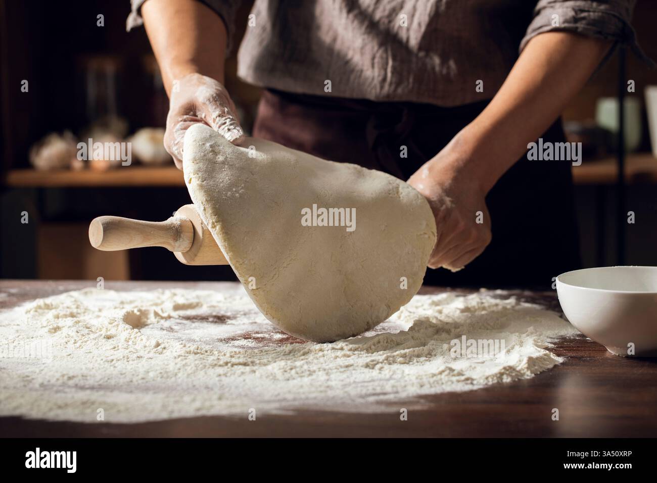 Midsection man holding homemade hi-res stock photography and images - Alamy