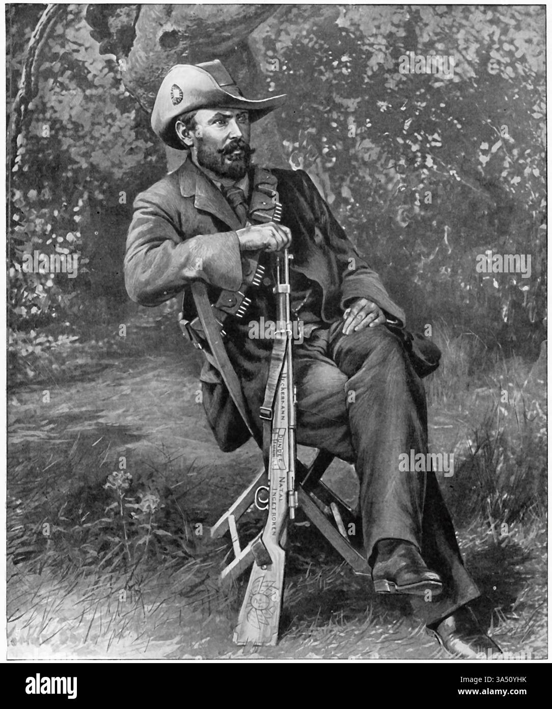 Portrait of Louis Botha (1862-1919) South African soldier and statesman ...