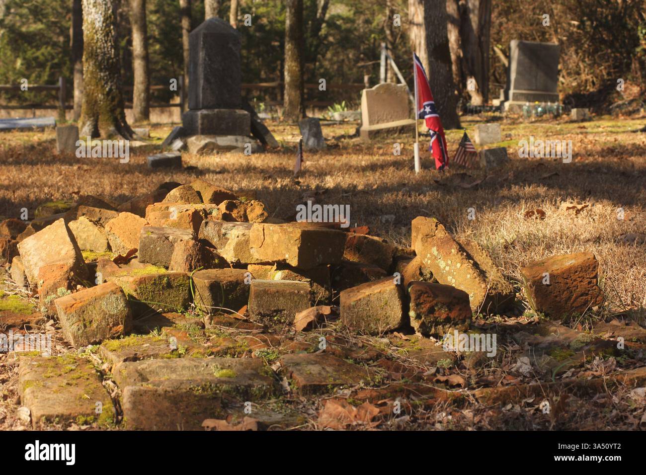 Historic Smith Cemetery Located in Tyler Texas Stock Photo - Alamy