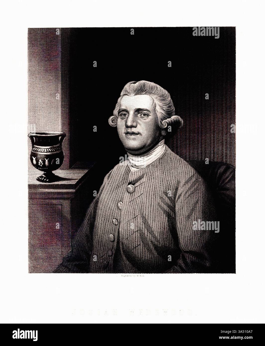 Portrait of Josiah Wedgwood (1730-1795) English industrialist and ...