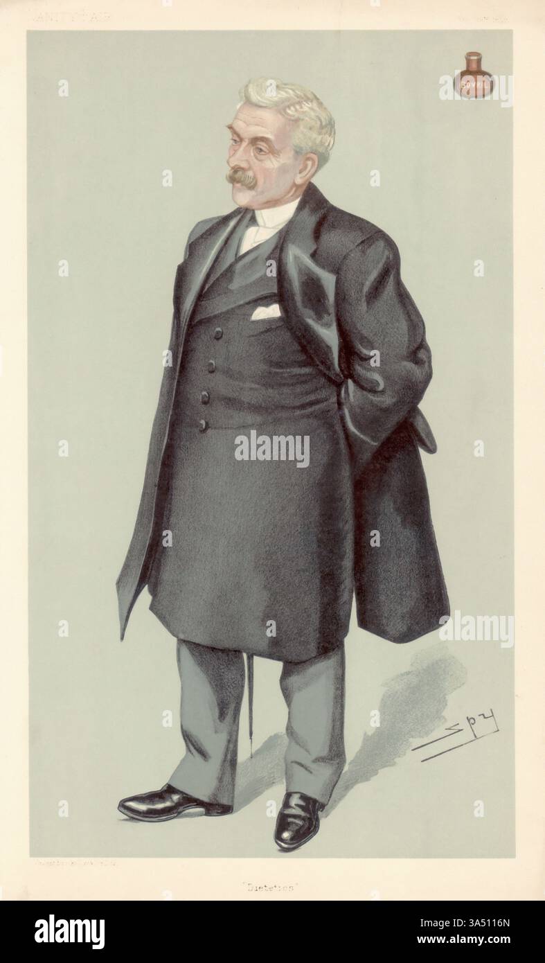 Portrait of John Lawson Johnston (d1900), Scottish businessman, 1897 ...