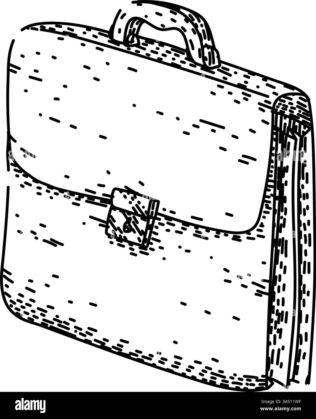 old briefcase sketch hand drawn vector Stock Vector Image & Art - Alamy