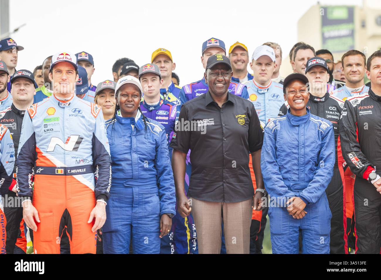 ambiance during the 2025 Safari Rally Kenya, 3rd round of the 2025 WRC ...