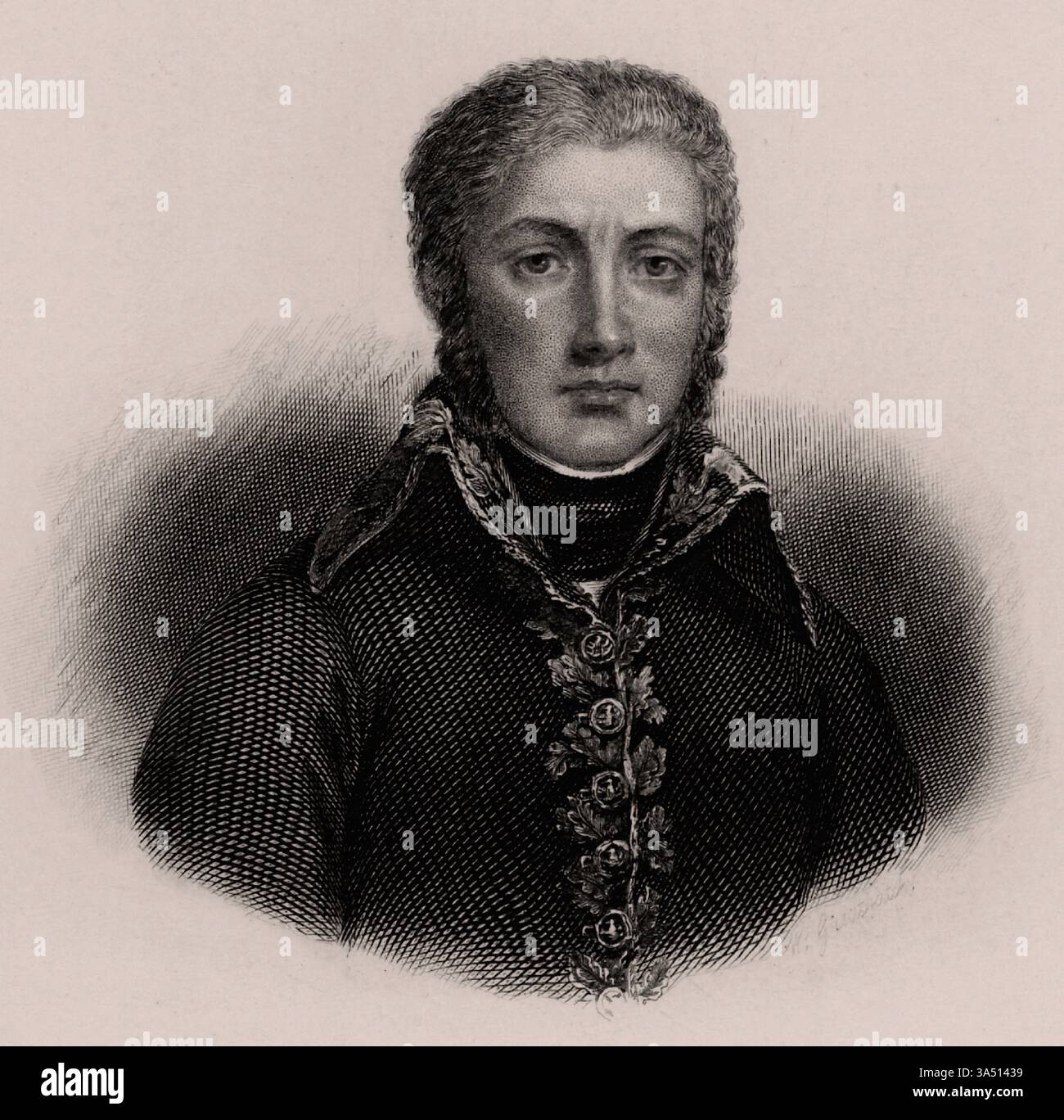 Portrait of Jean Victor Moreau (1761-1813) French soldier Stock Photo ...