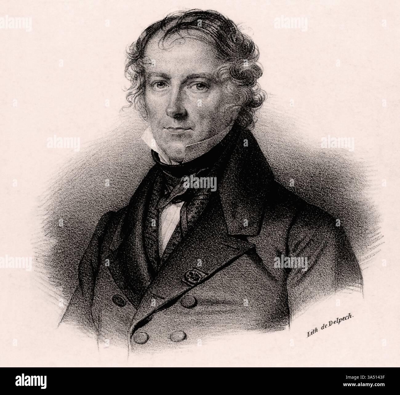 Portrait of Jean Baptiste Biot (1774-1862) French physicist and ...