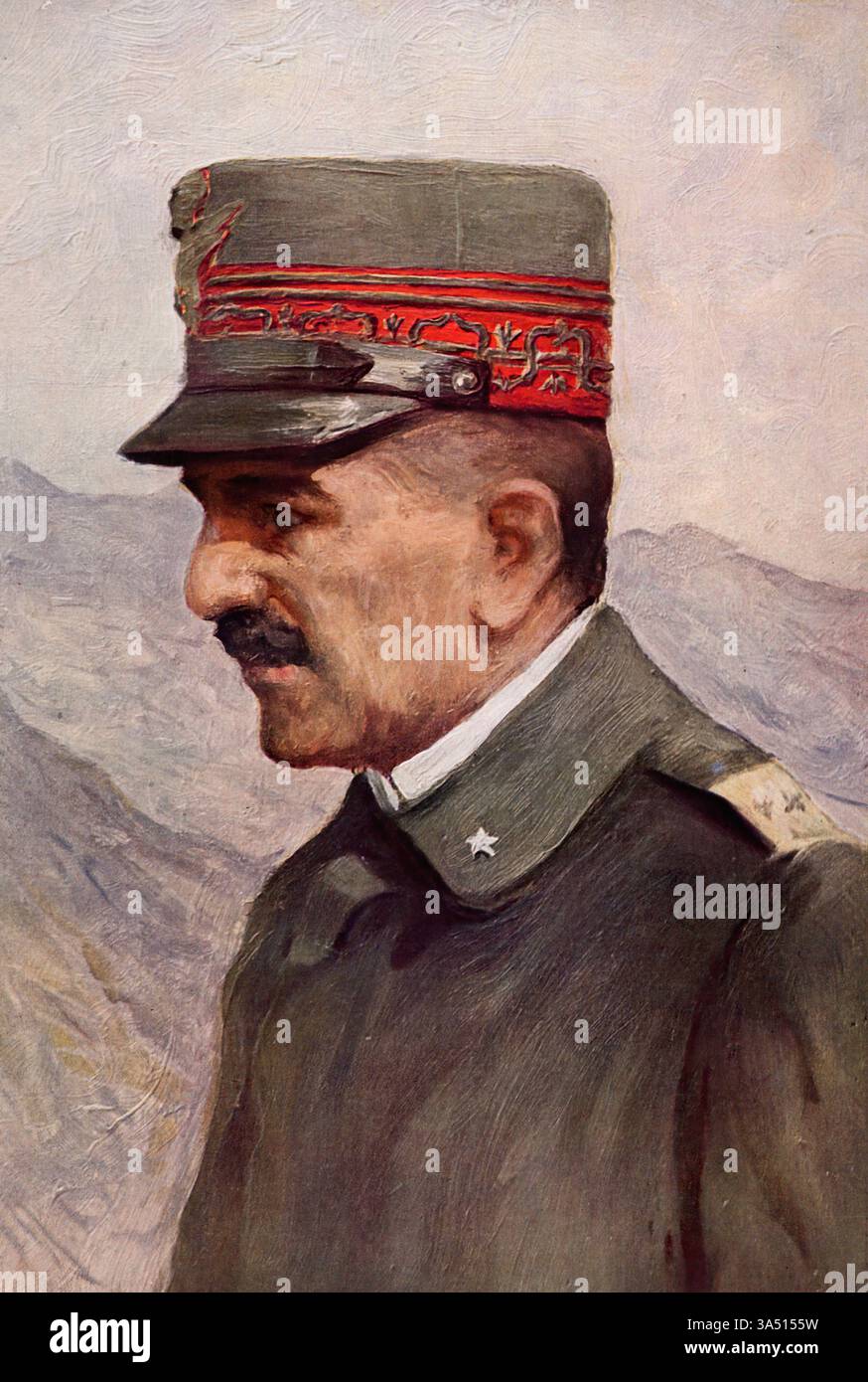 Portrait of General Armando Diaz (1861-1928), Italian army officer ...