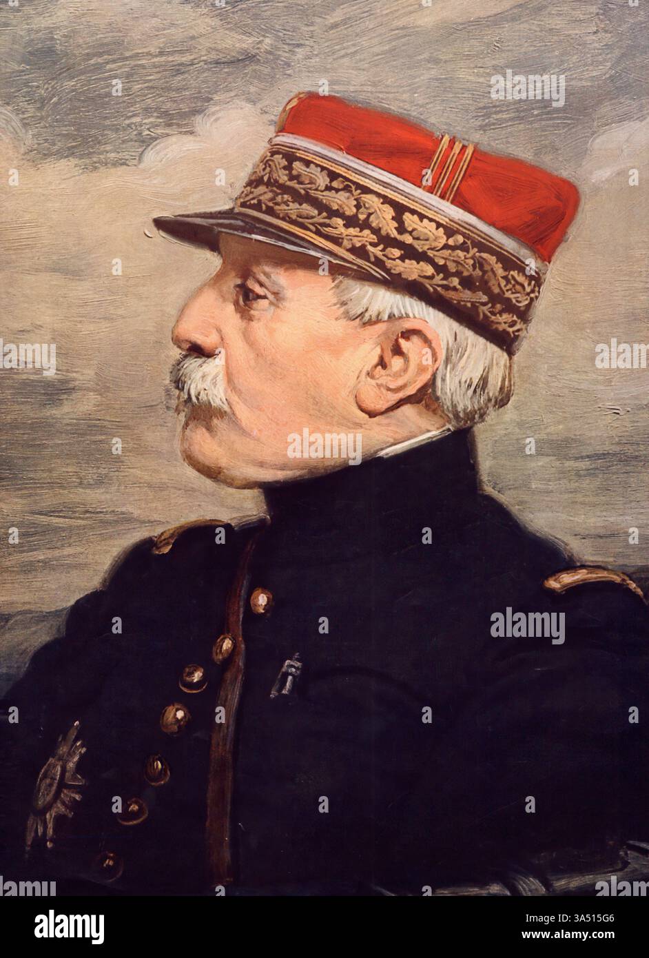 Portrait of General Noel de Castelnau (1851-1944) French Army officer ...