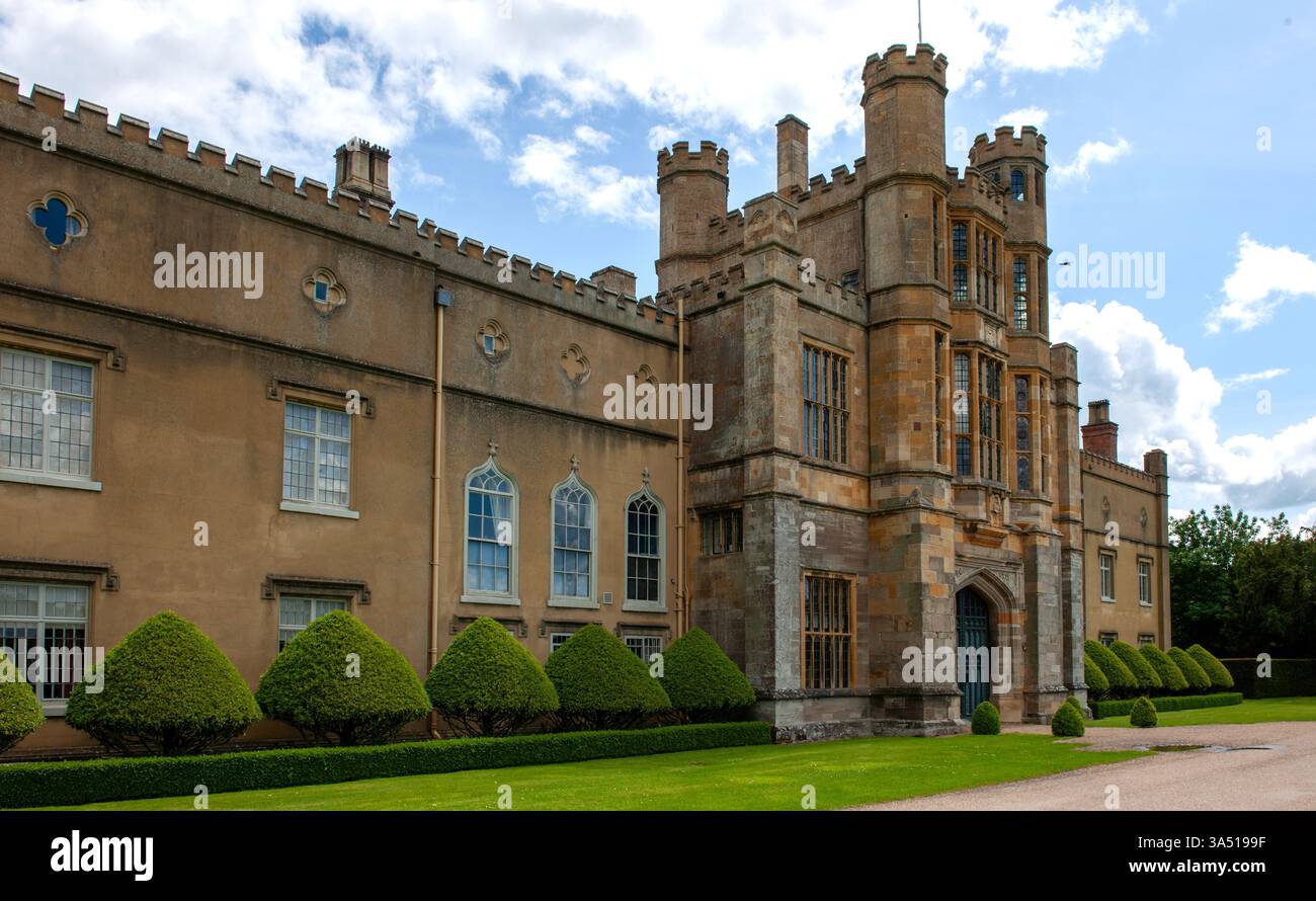 Coughton Court, Coughton, Alcester, Warwickshire, England, UK - grade I ...