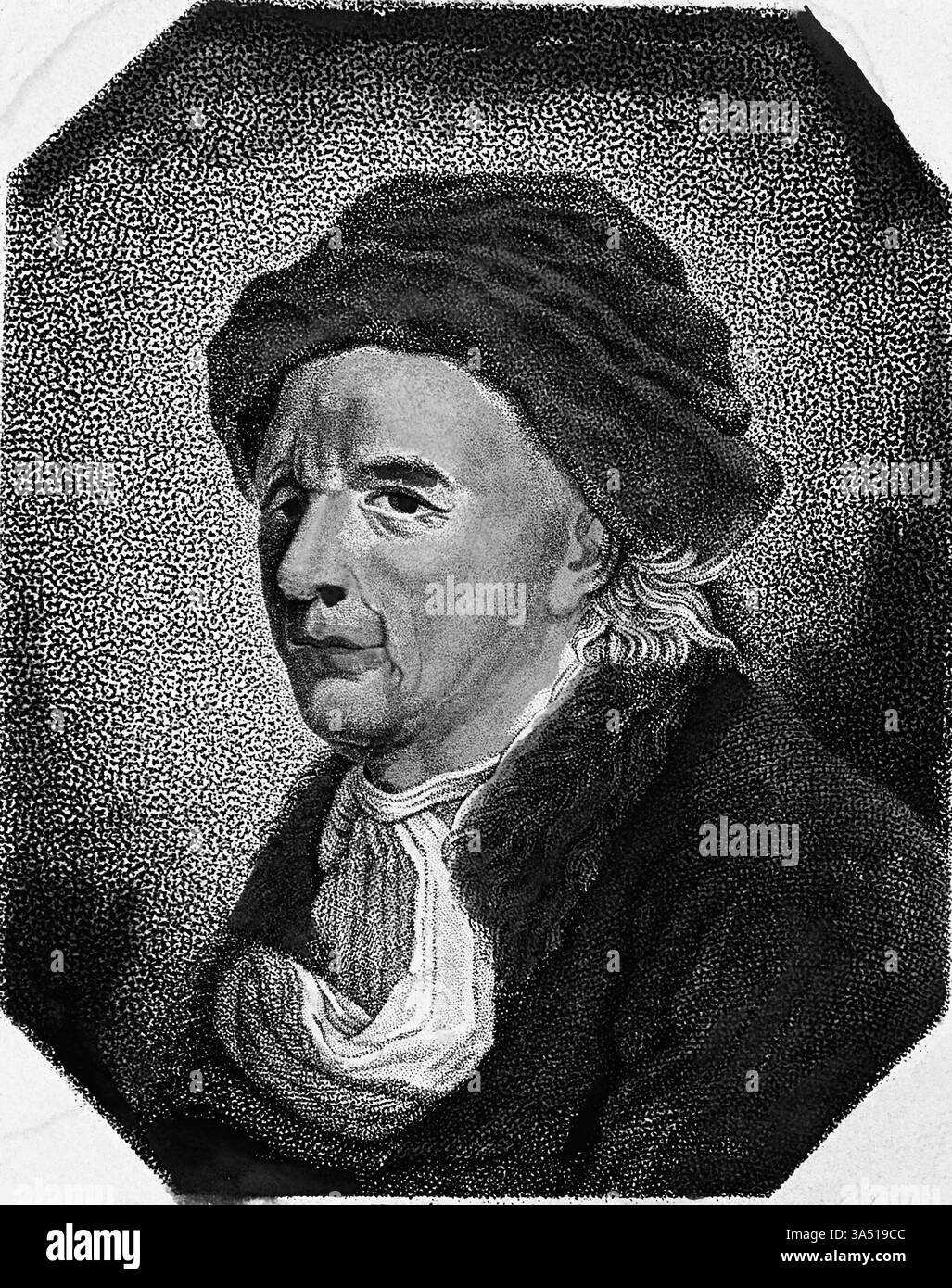 Portrait of Leonhard Euler (1707-1783), Swiss mathematician Stock Photo ...