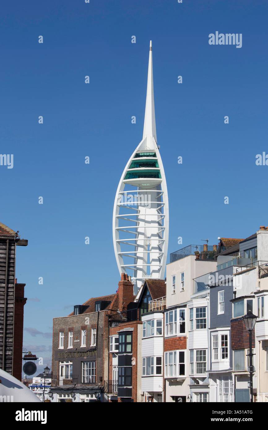Old portsmouth spinnaker tower hi-res stock photography and images - Alamy