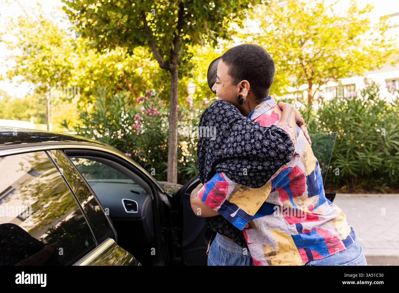 Tender scene captures woman hi-res stock photography and images - Alamy